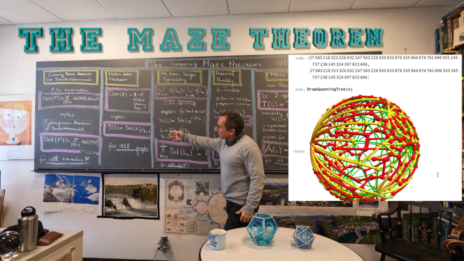 The Maze Theorem - Quantum Calculus