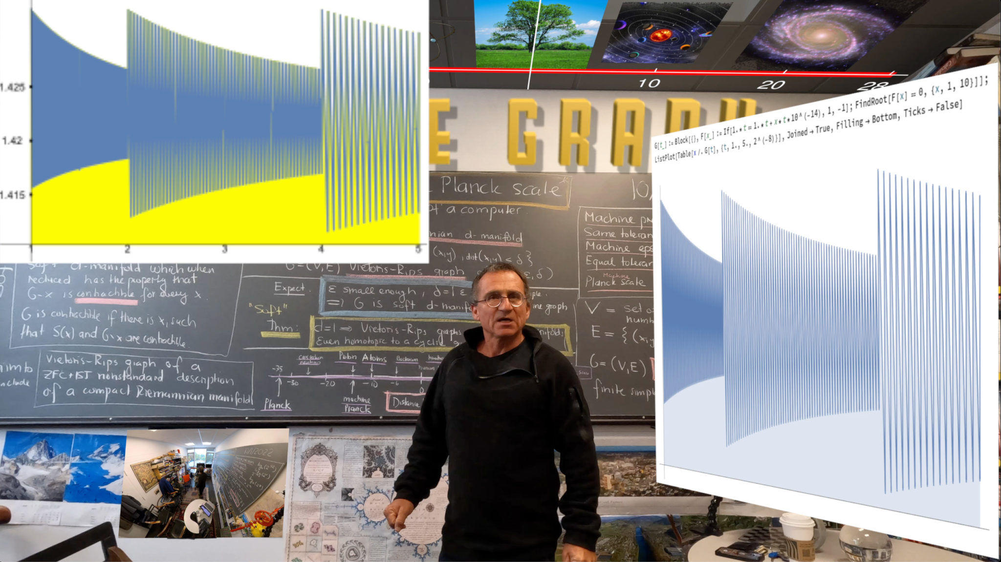 Exploring machine graphs - Quantum Calculus