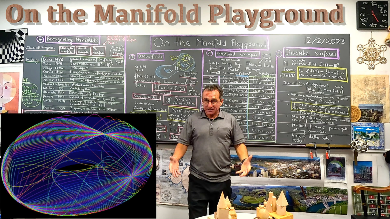 On the Manifold Playground - Quantum Calculus