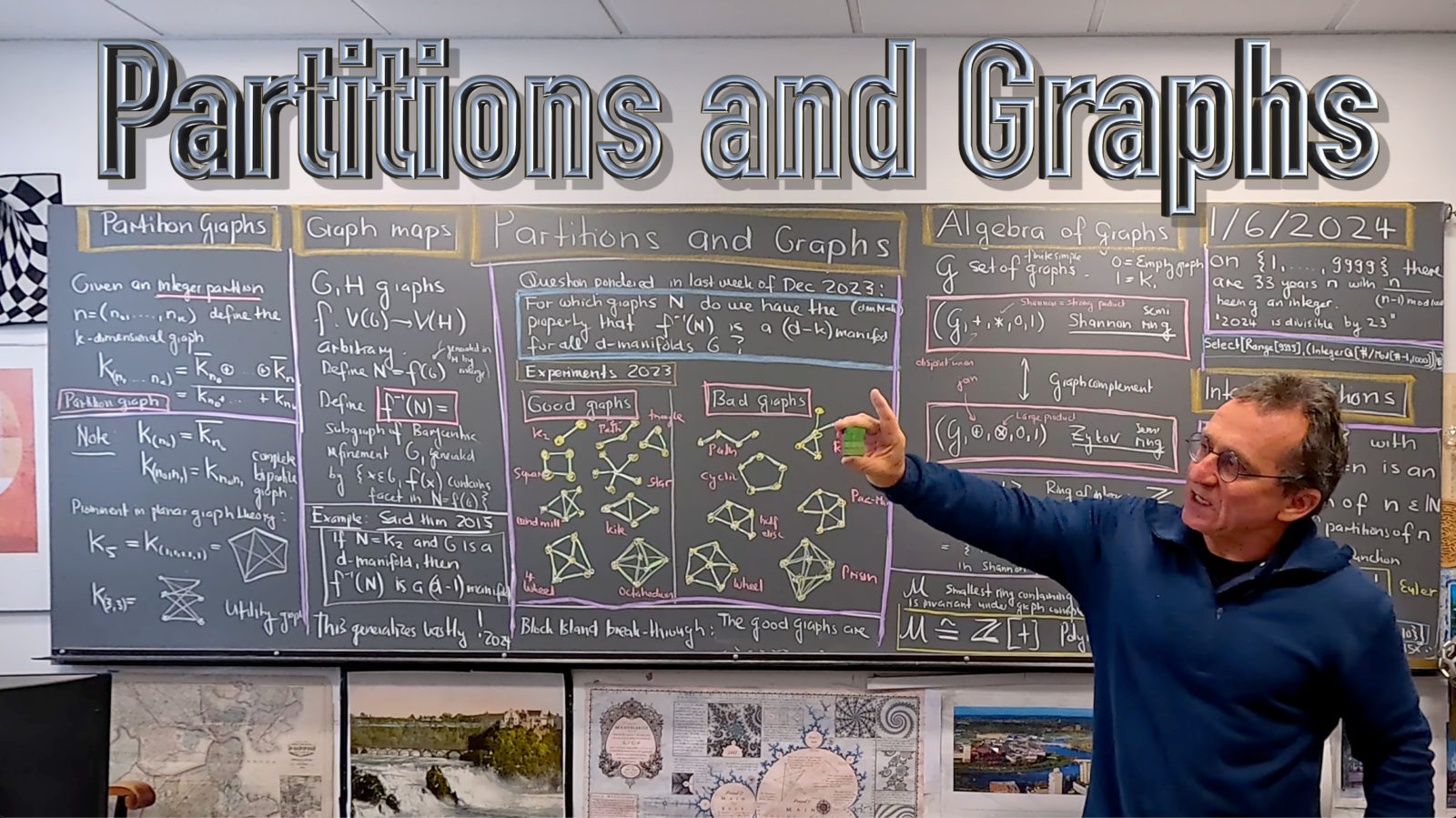 Partitions and Graphs - Quantum Calculus