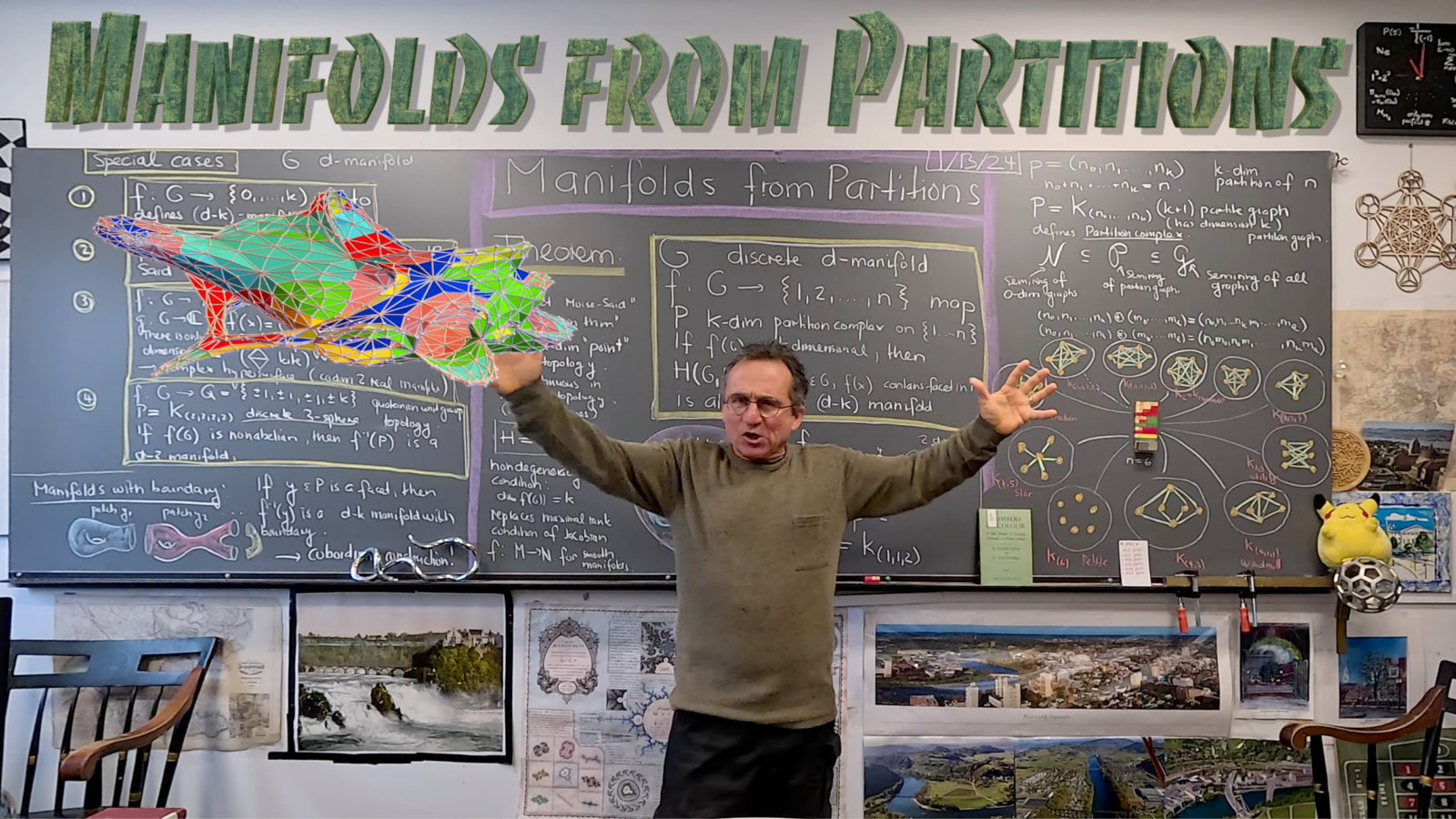 Manifolds from Partitions - Quantum Calculus